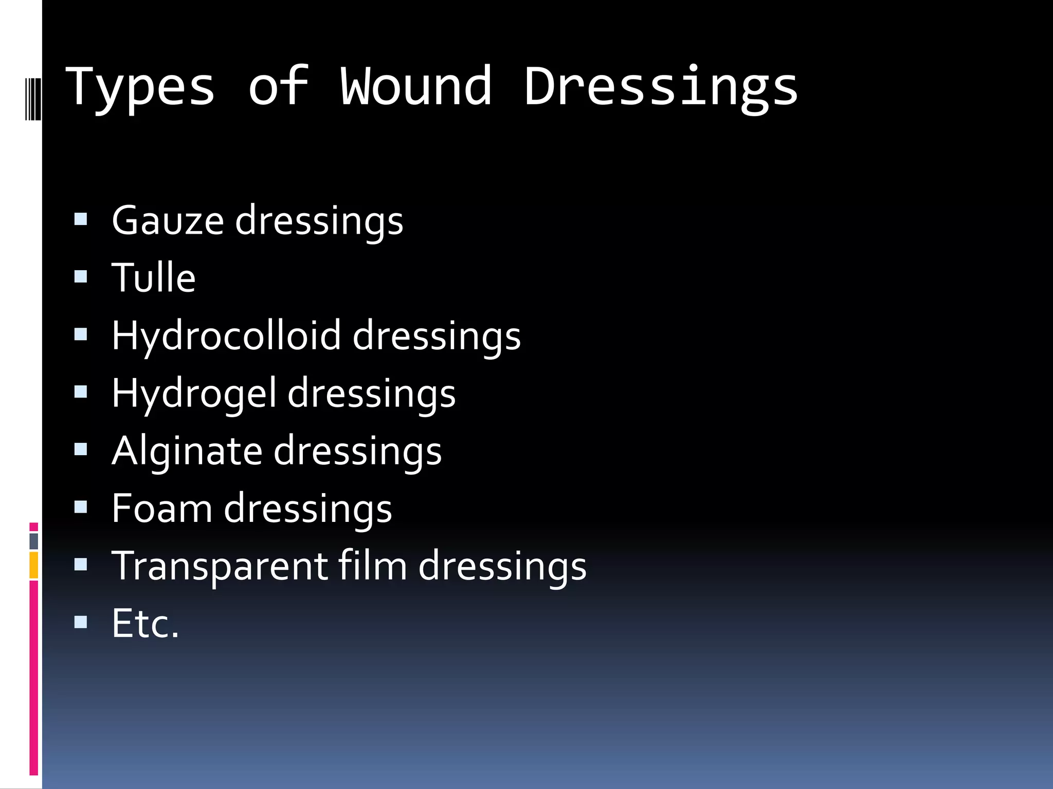 Wounds | PPTX