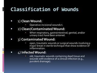 Wounds | PPTX