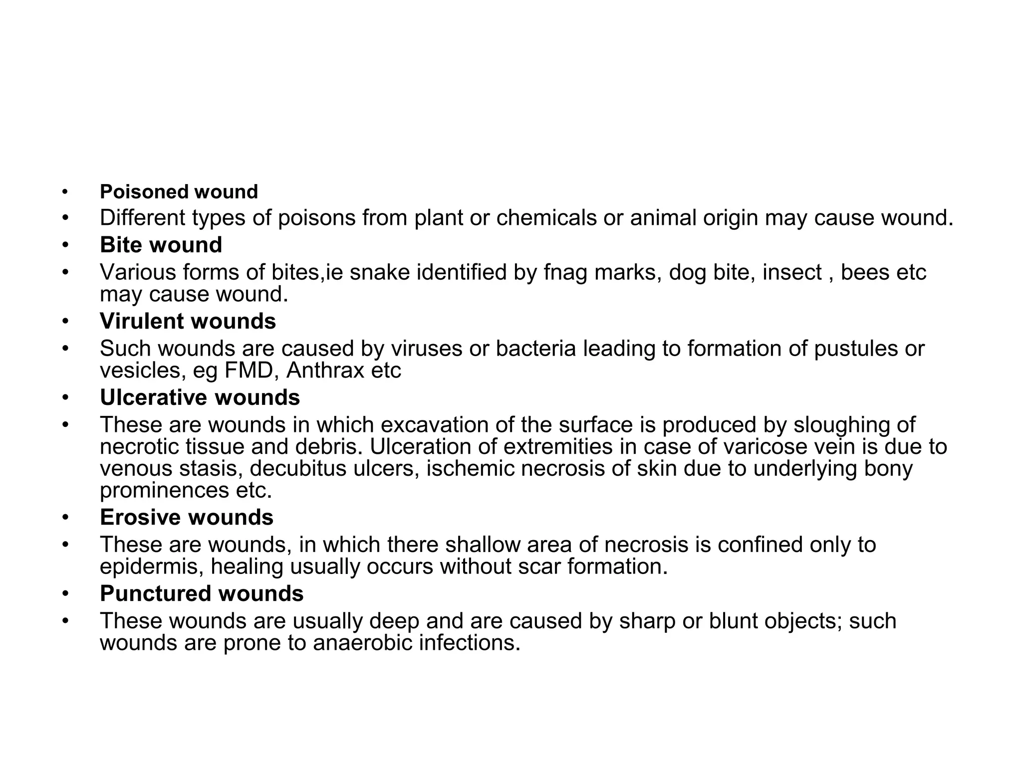 Wounds | PPT