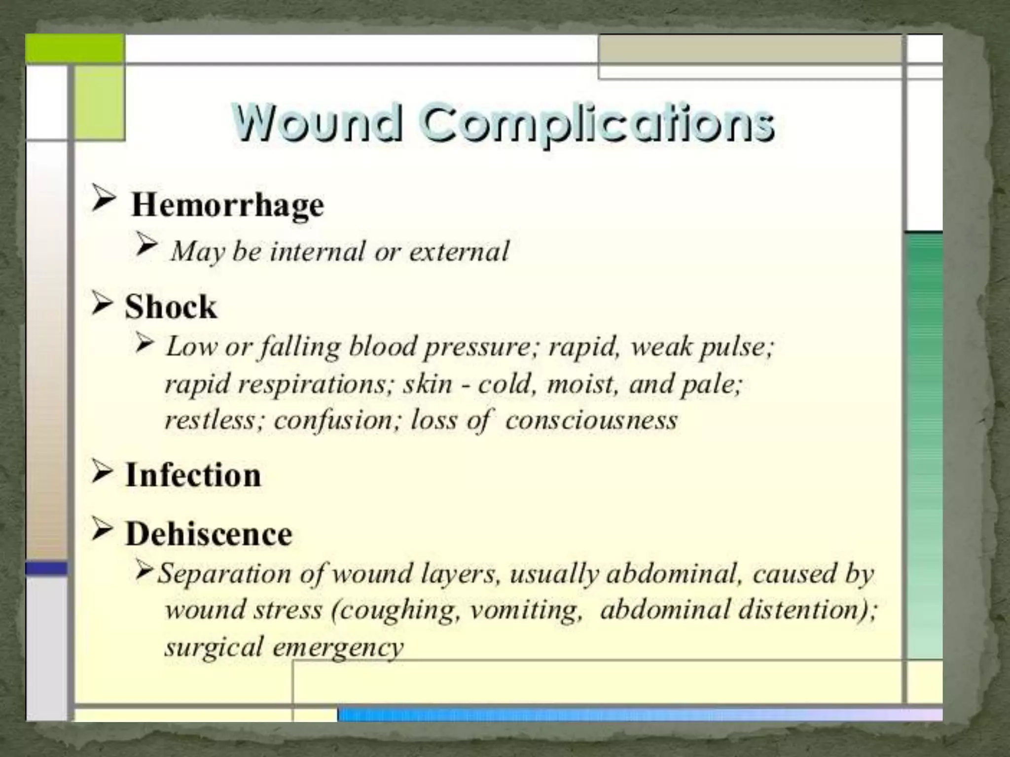 Wounds | PPT