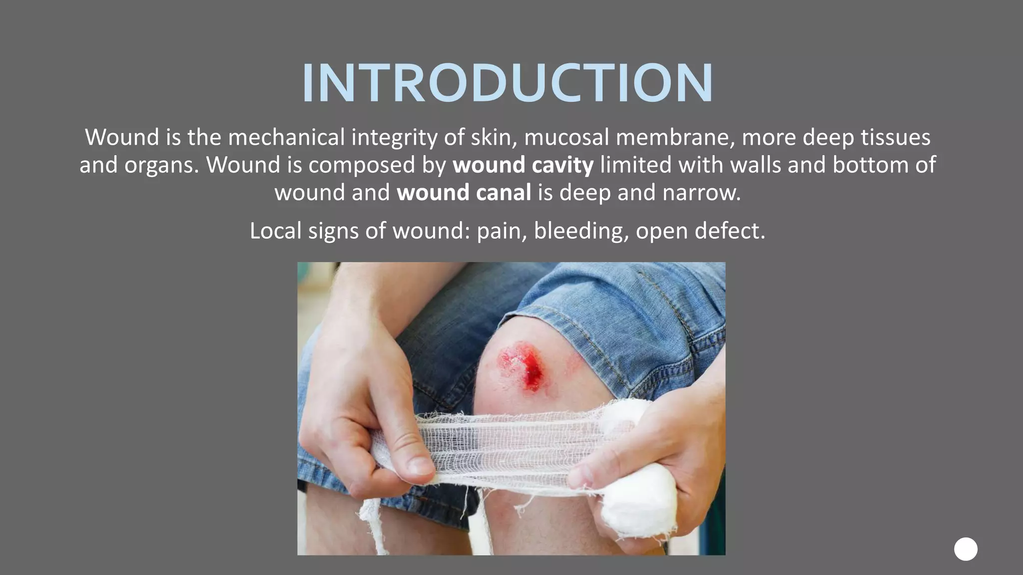 WOUNDS.pptx | Death, Injury, or Military Conflict | Sensitive Topics