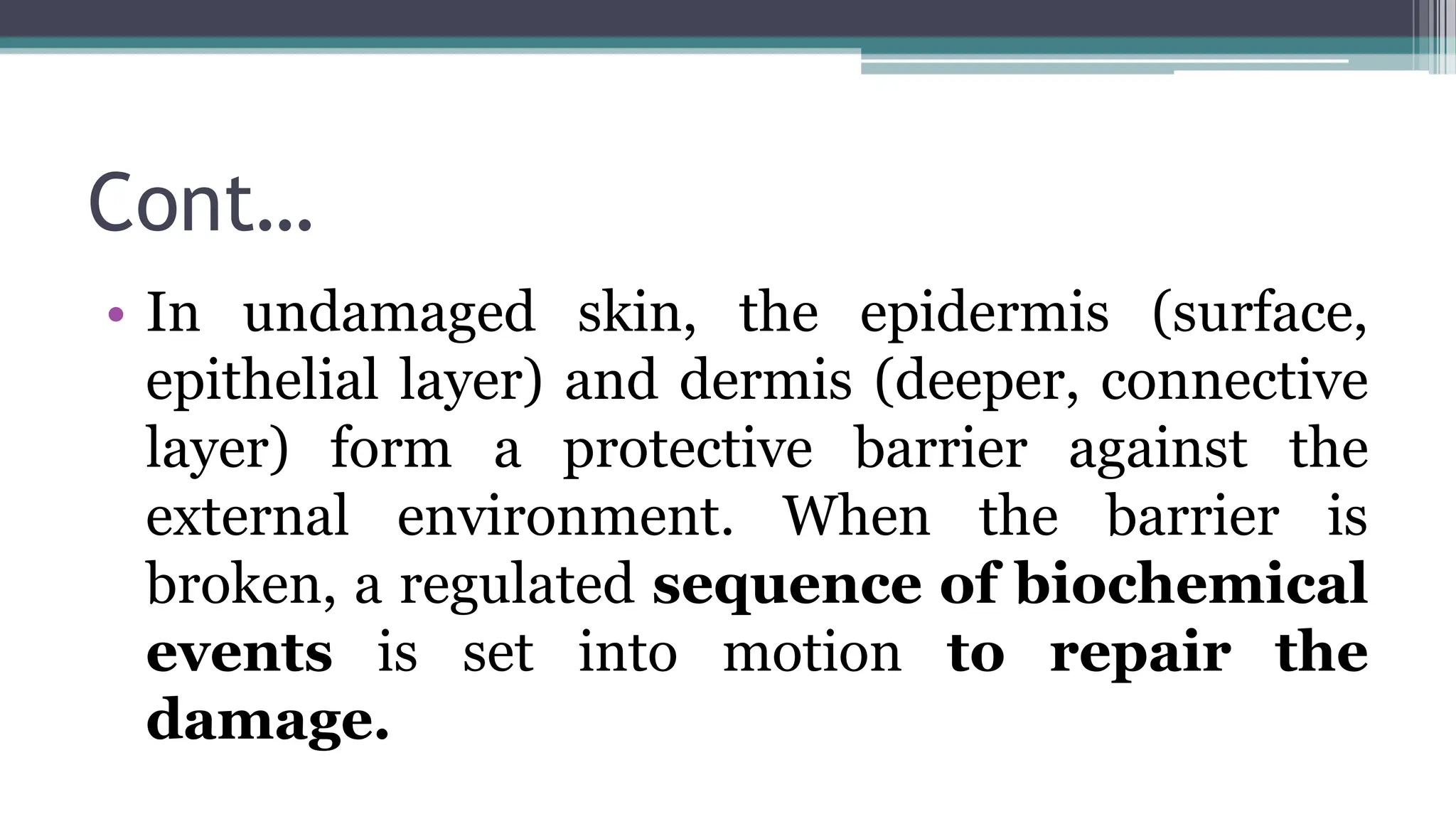 WOUNDS, wound healing process types of wounds.pptx | Death, Injury, or ...