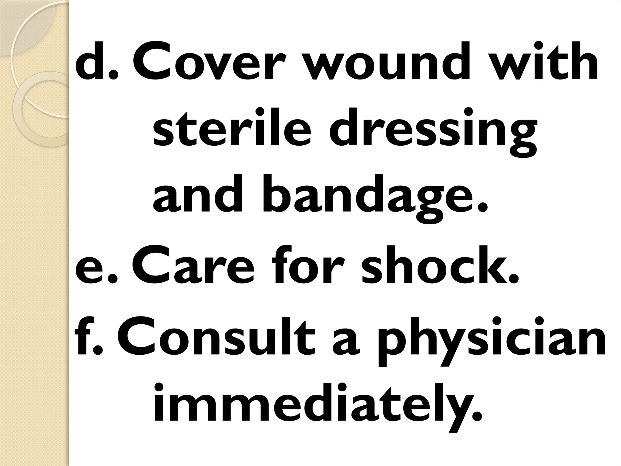 types of wounds mapeh - health quater 3 | PPTX
