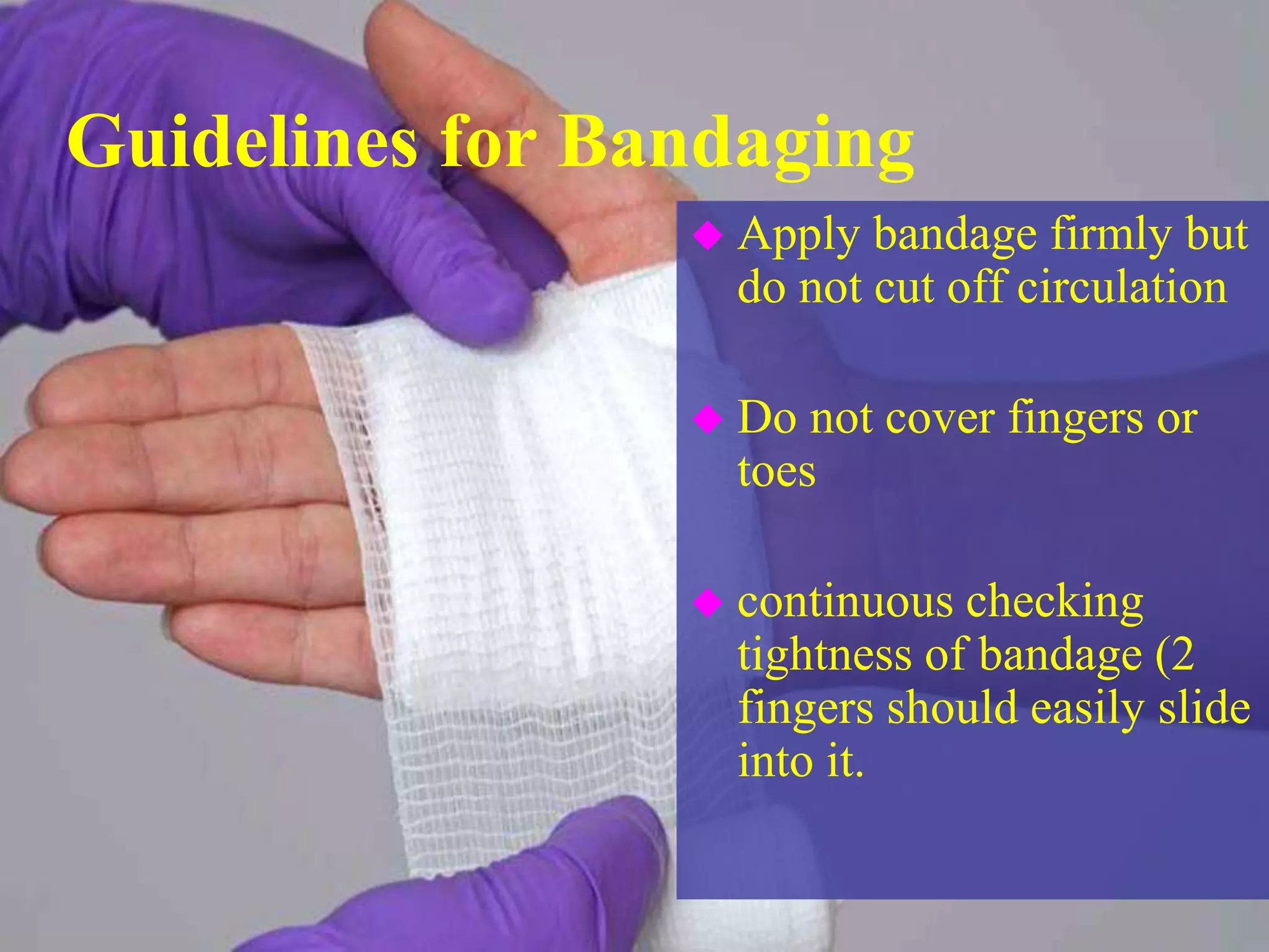 First Aid for Wounds | PPT