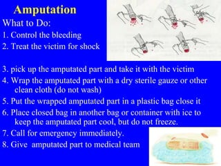 First Aid for Wounds | PPT