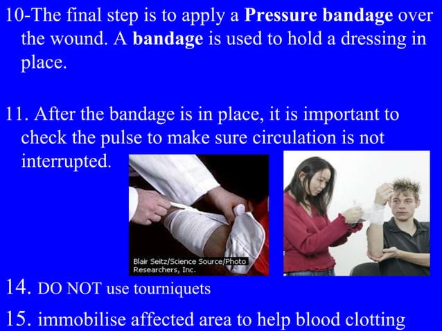 First Aid for Wounds | PPT | First Aid | Injuries