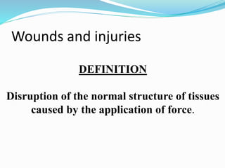 Wounds lecture-drneerajjain | PPT