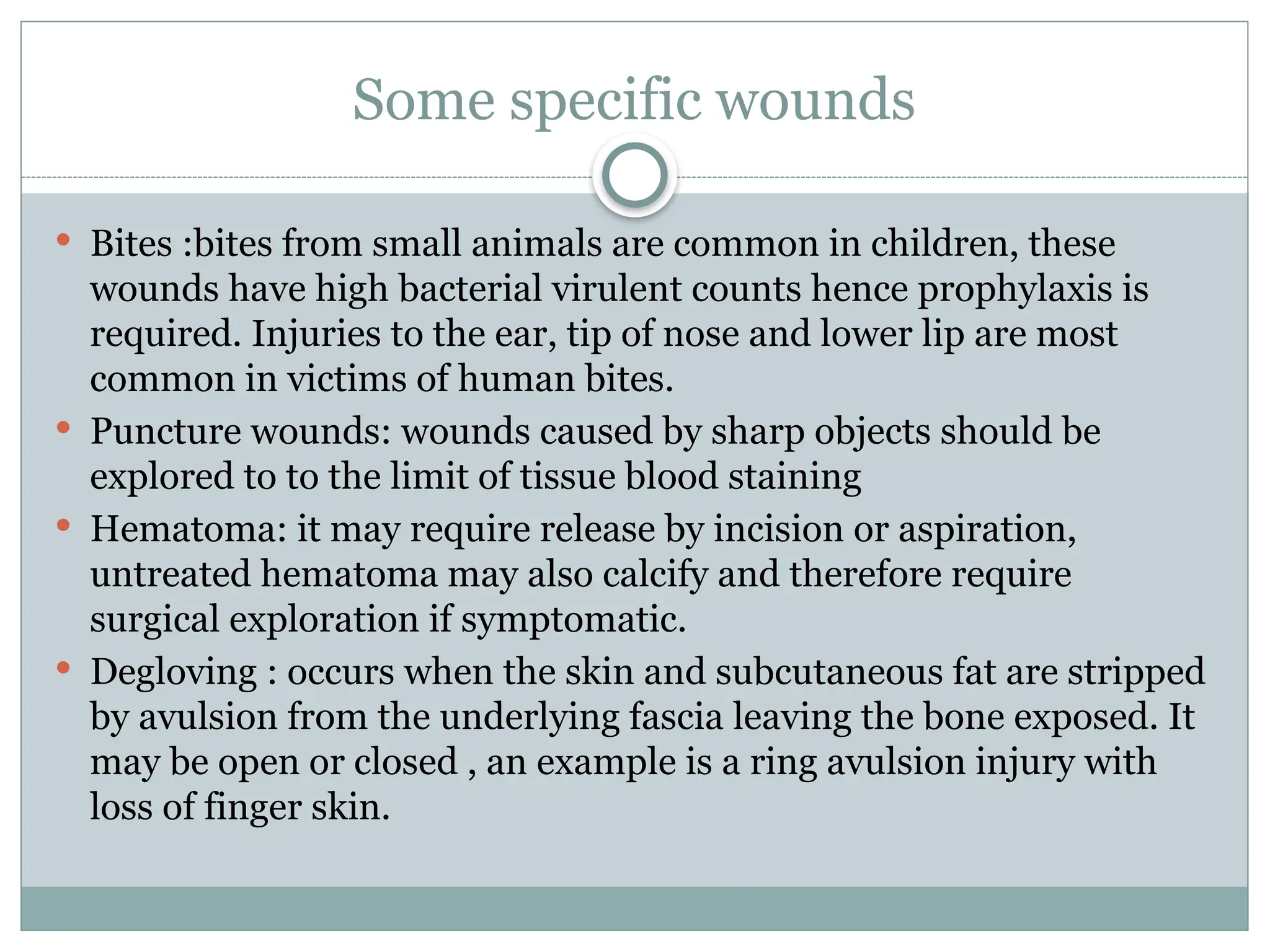 WOUNDS - SURGERY.pptx very educative and learning purposes | PPTX