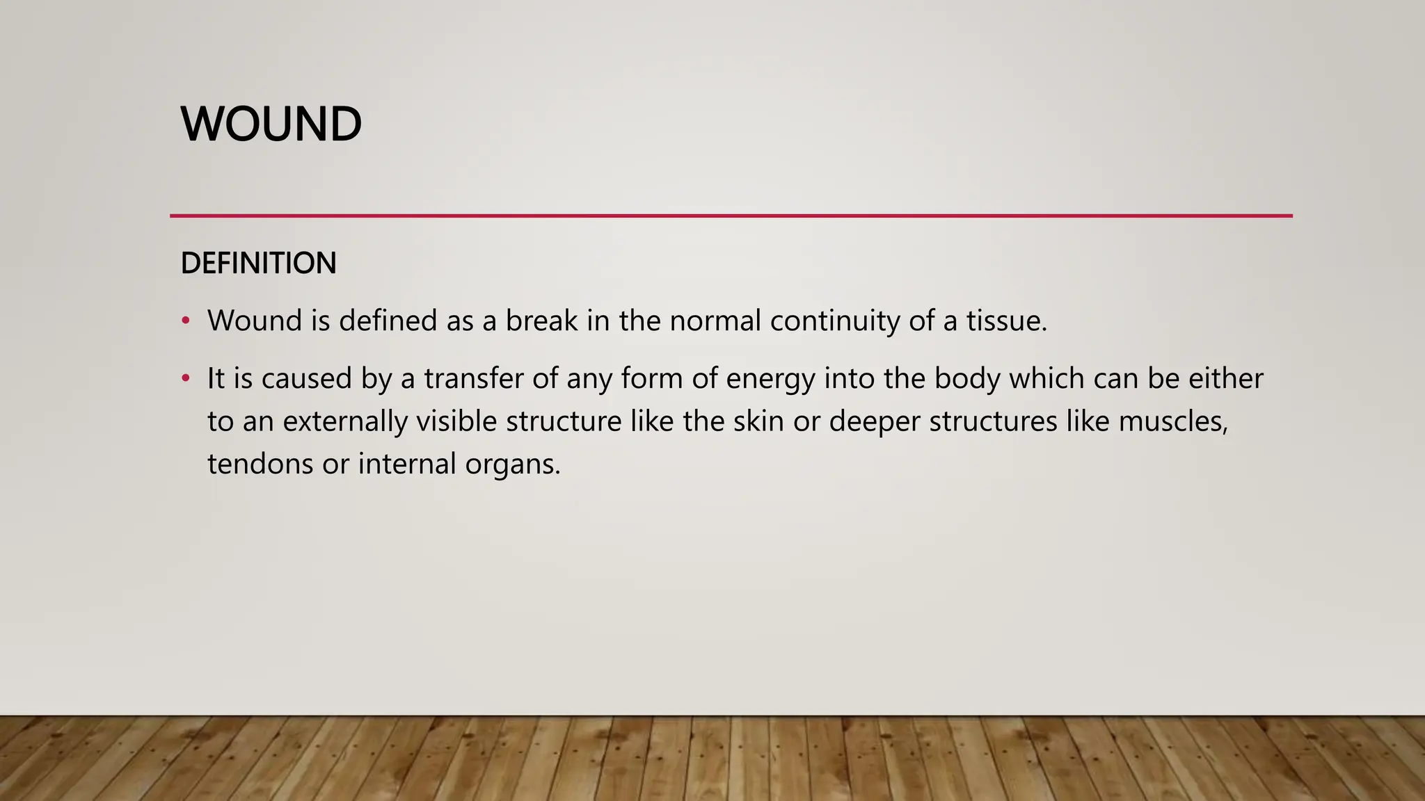 WOUNDS-WOUND HEALING AND CARE.pptxcfghfy | PPT