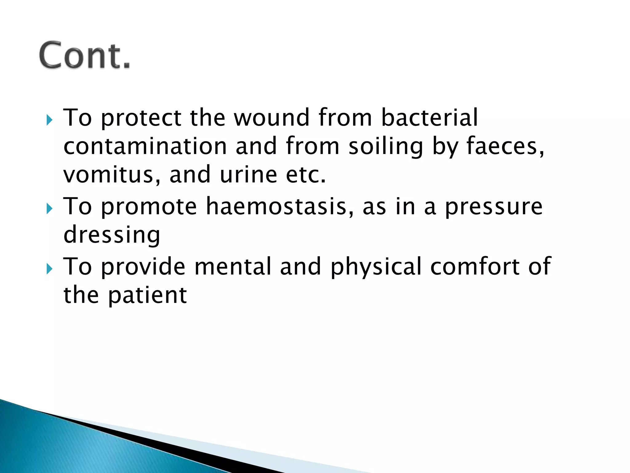 Wounds in nursing ppt | PPTX
