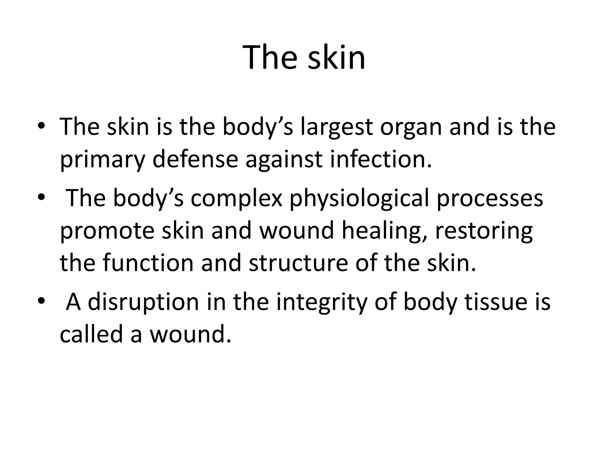Wounds And wound dressing (Advanced Nursing I) .pptx
