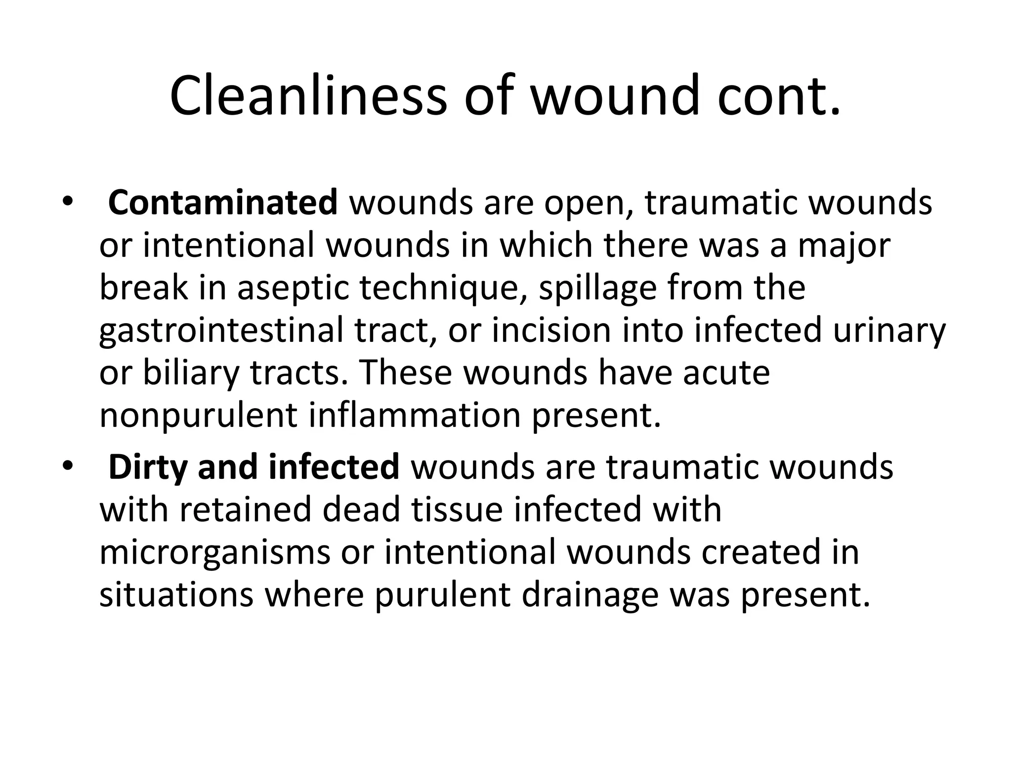 Wounds And wound dressing (Advanced Nursing I) .pptx