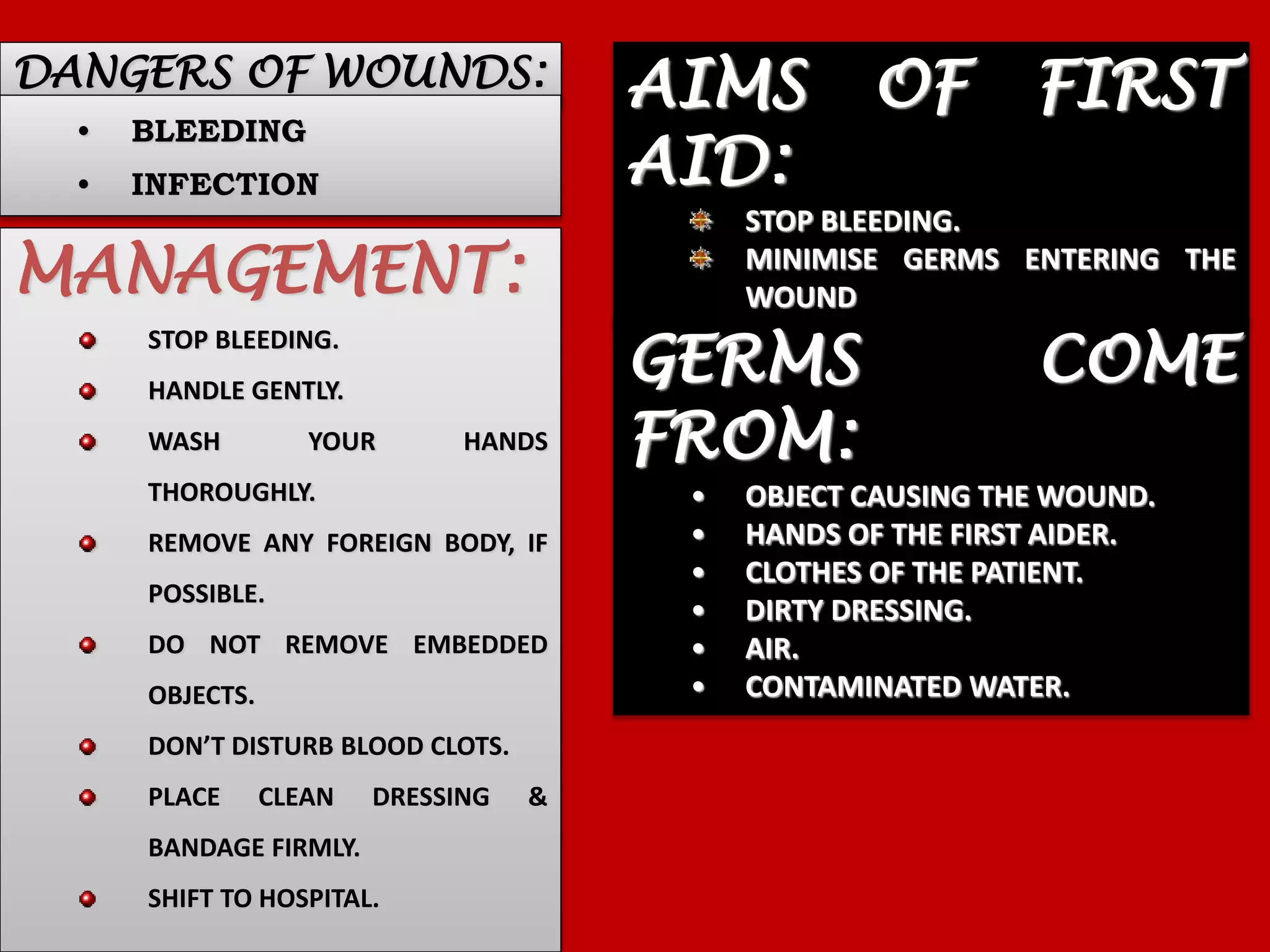 Wounds and bleeding | PPTX