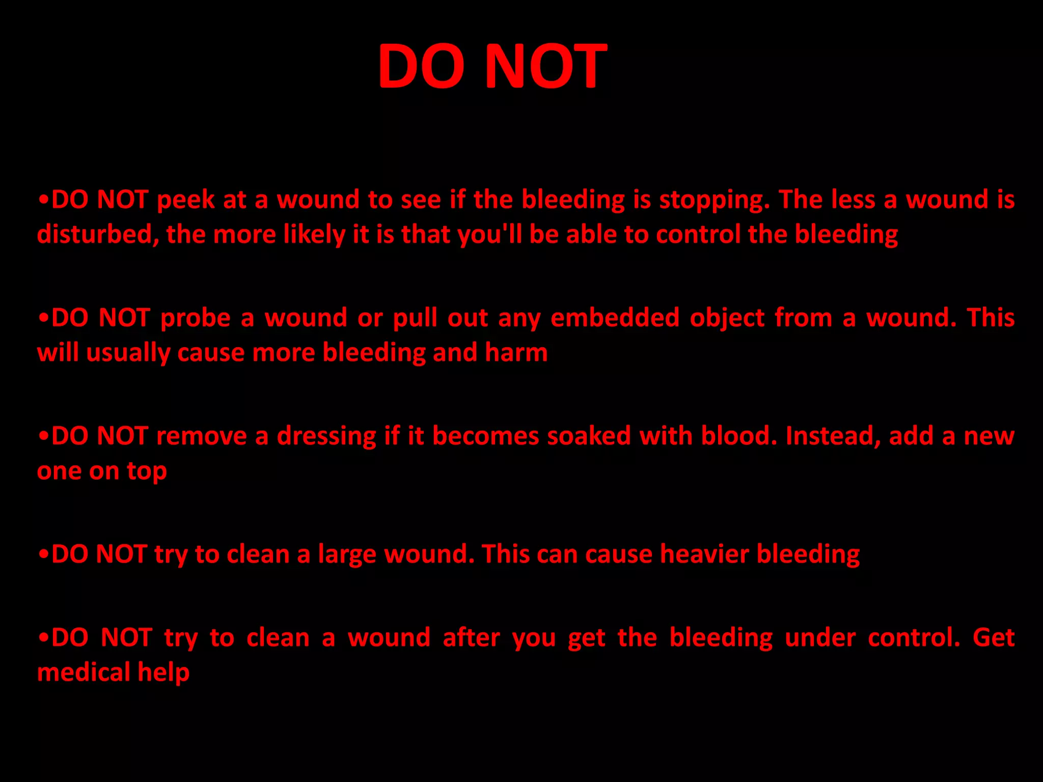 Wounds and bleeding | PPTX