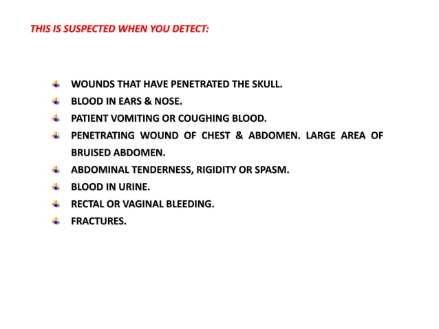 Wounds and bleeding | PPTX