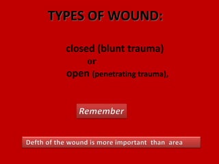 Wounds and bleeding | PPTX