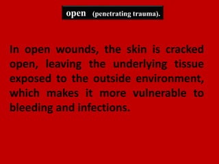 Wounds and bleeding | PPTX