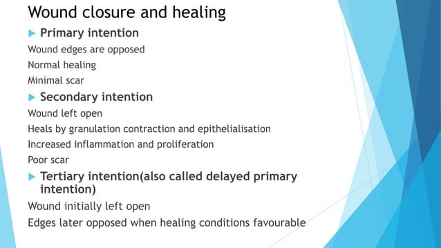WOUNDS AND WOUND HEALING-1.pptx | First Aid | Injuries