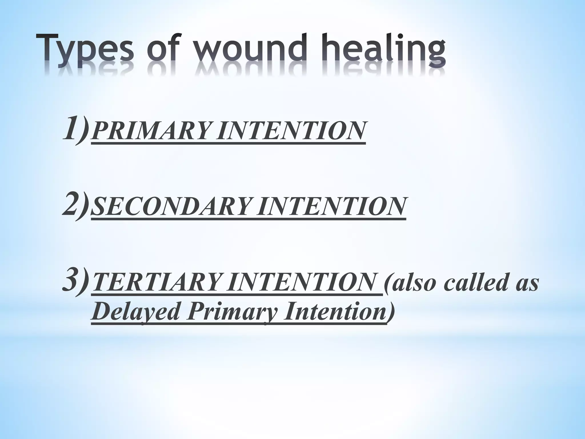 Wounds and wound healing | PPTX | First Aid | Injuries