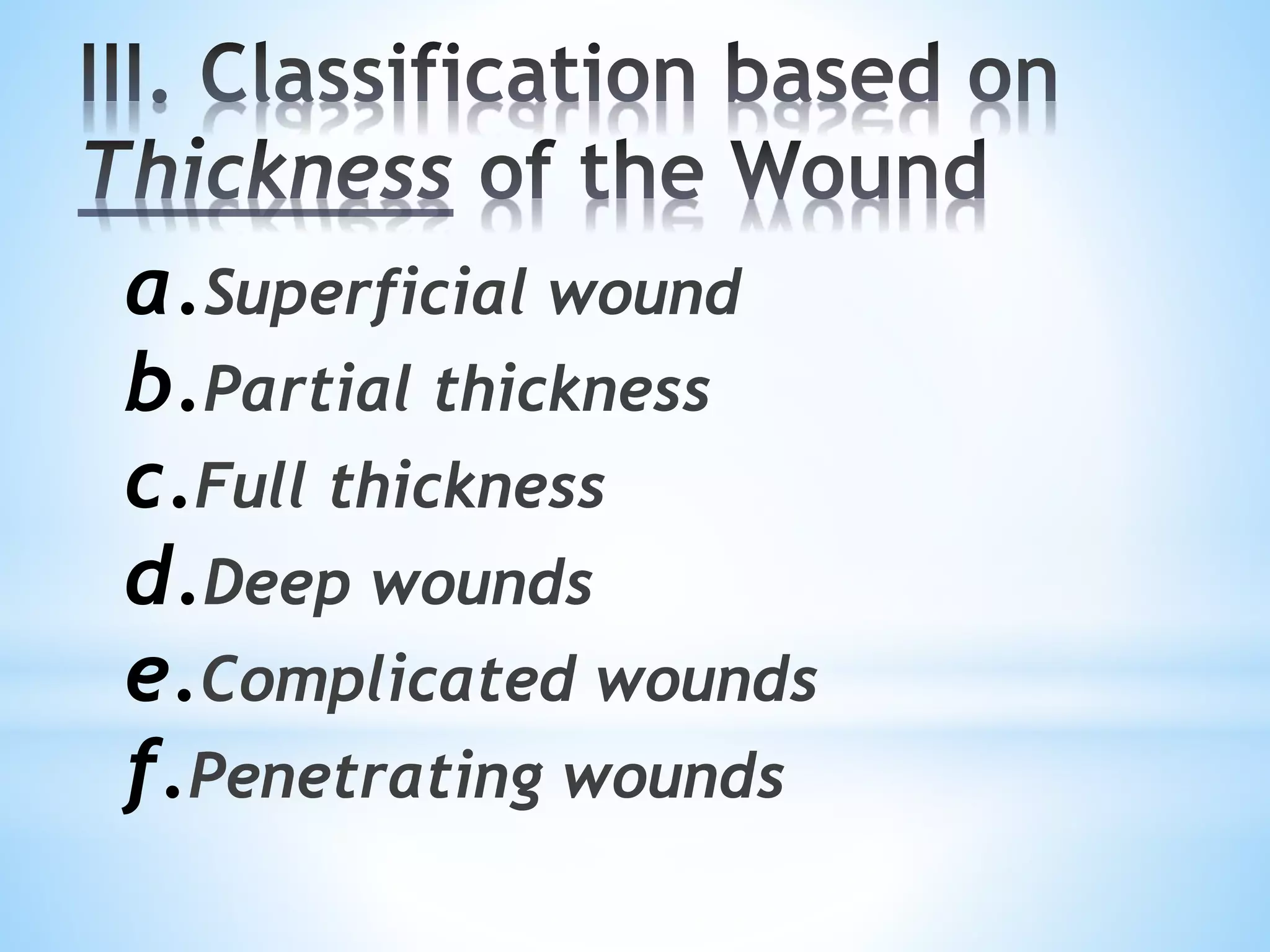 Wounds and wound healing | PPTX