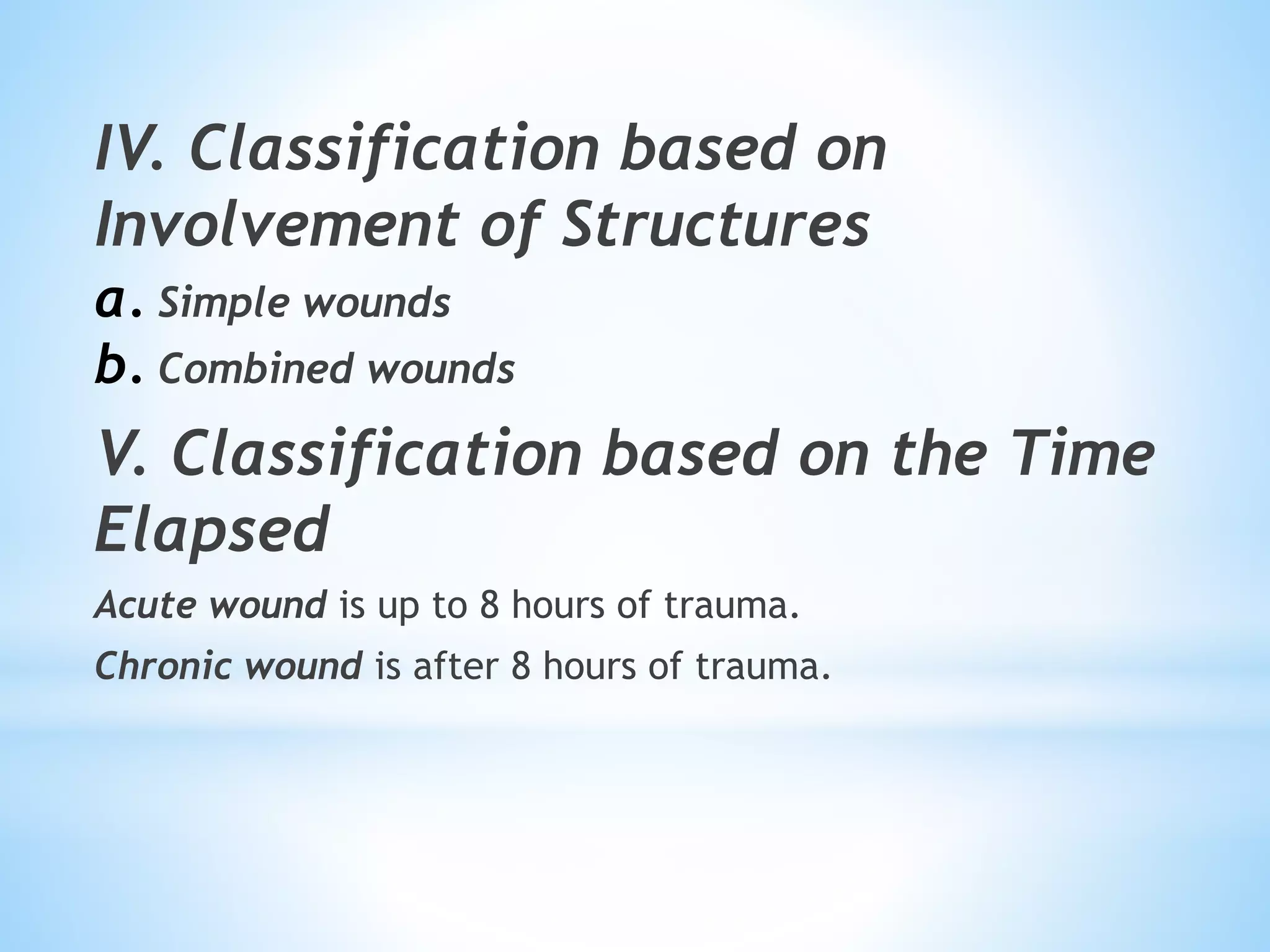 Wounds and wound healing | PPTX