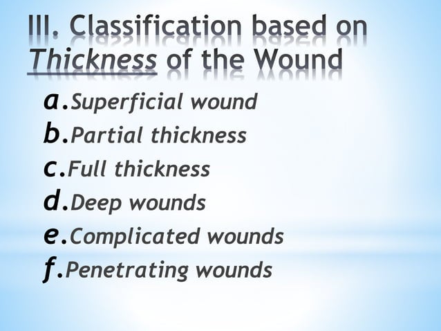 Wounds and wound healing | PPTX | First Aid | Injuries