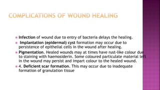 Wounds and Wound healing..pptx