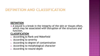 Wounds and Wound healing..pptx