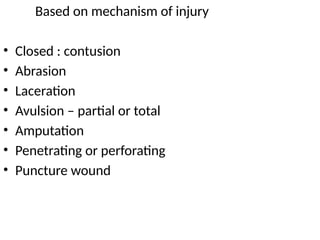 Universal WOUNDS aND wOUND HEALING (1).pptx