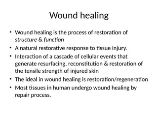 Universal WOUNDS aND wOUND HEALING (1).pptx