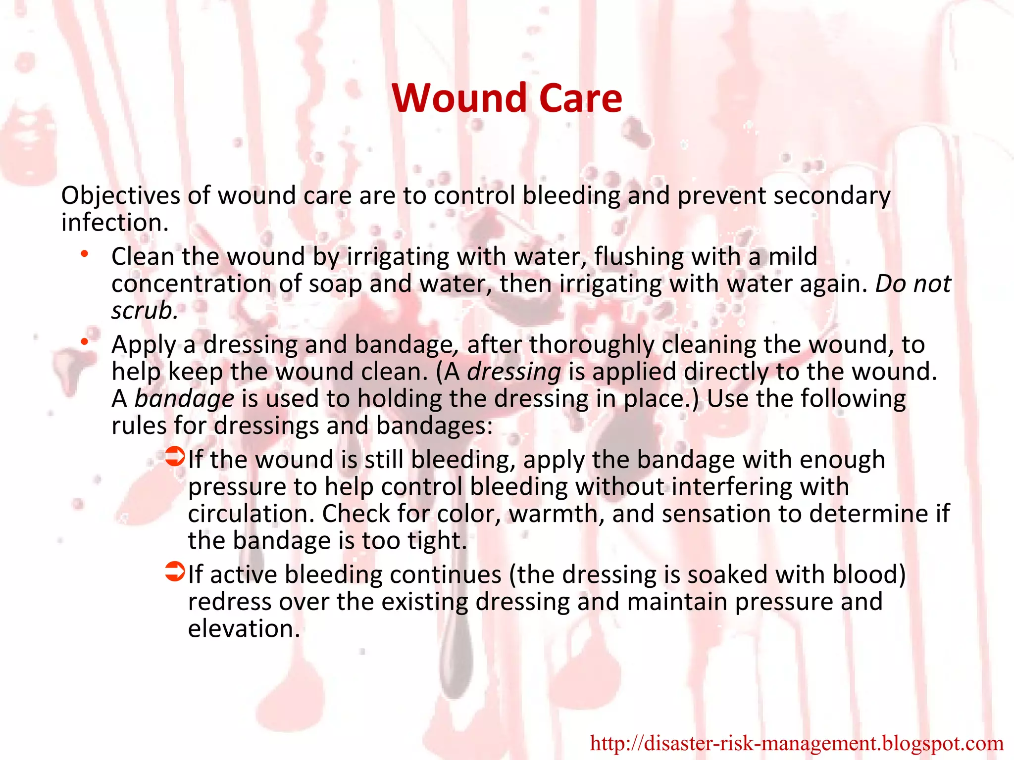 Wounds and Bleeding | PPT