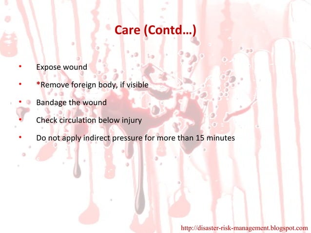 Wounds and Bleeding | PPT