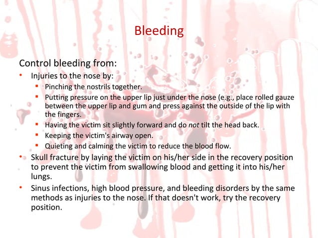 Wounds and Bleeding | PPT