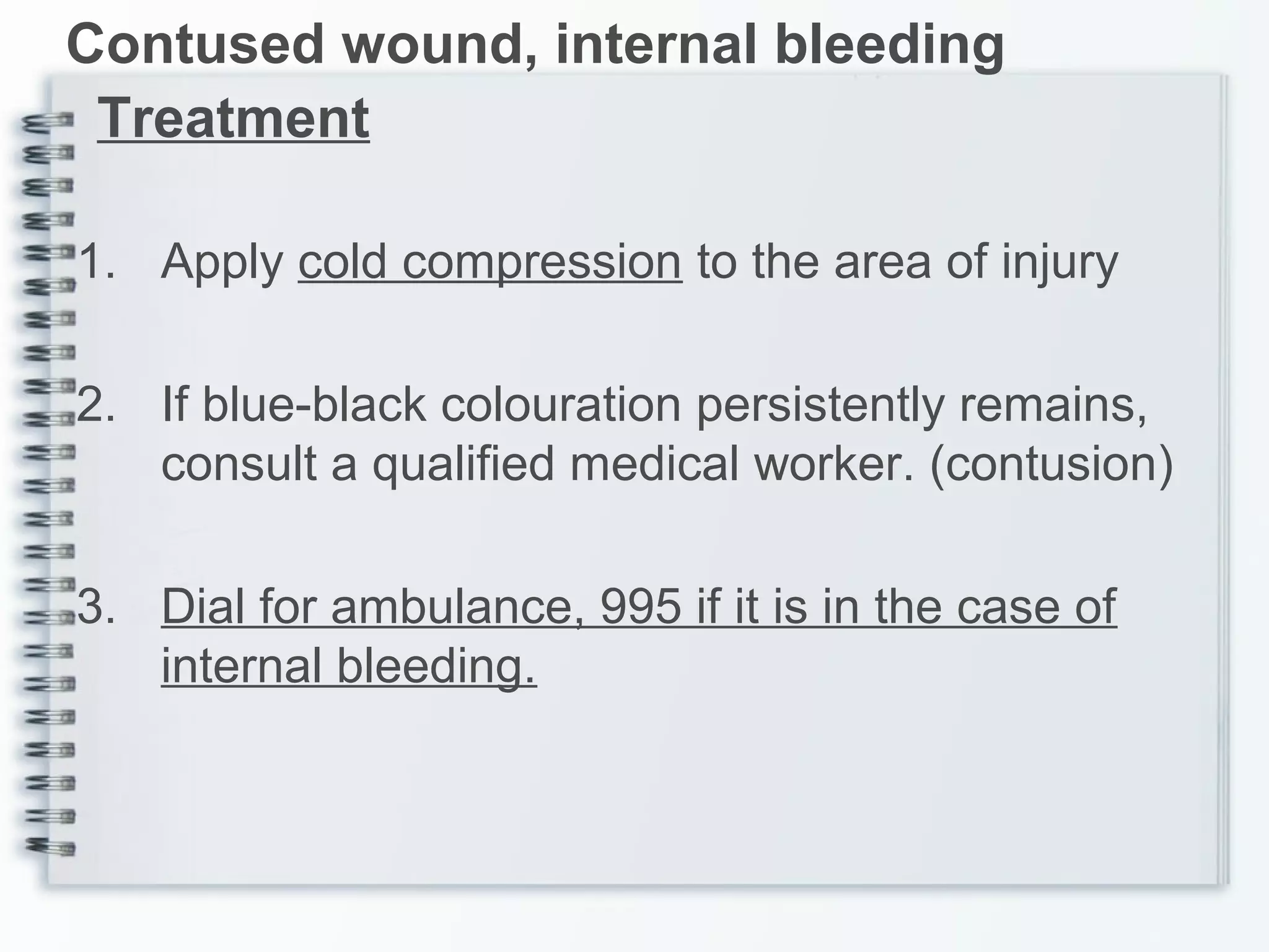 Wounds & bleeding_slides | PPT
