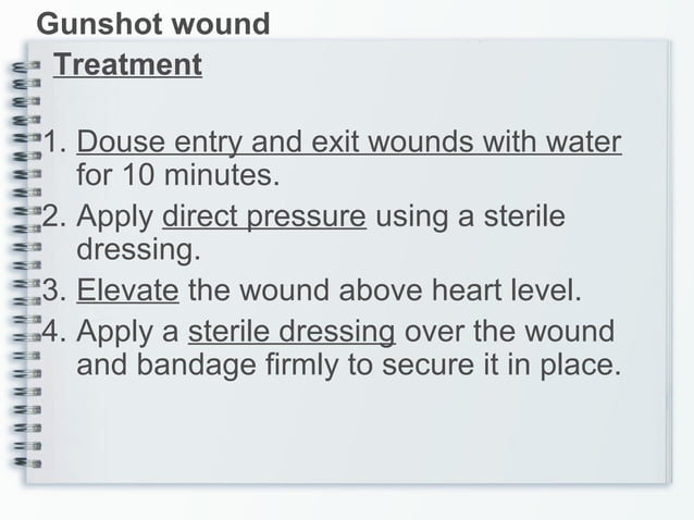 Wounds & bleeding_slides | PPT | First Aid | Injuries