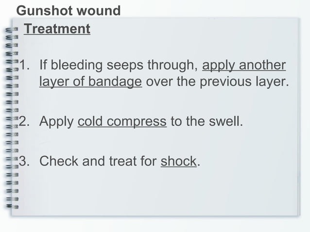 Wounds & bleeding_slides | PPT | First Aid | Injuries