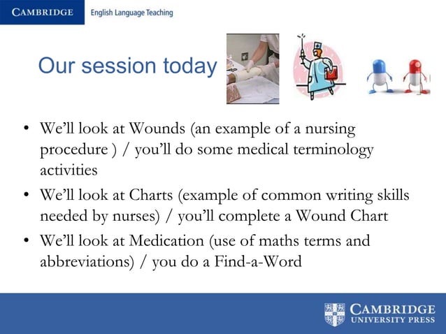 Wounds ,Charts and Medication: Tips for Teaching Nurses | PPT