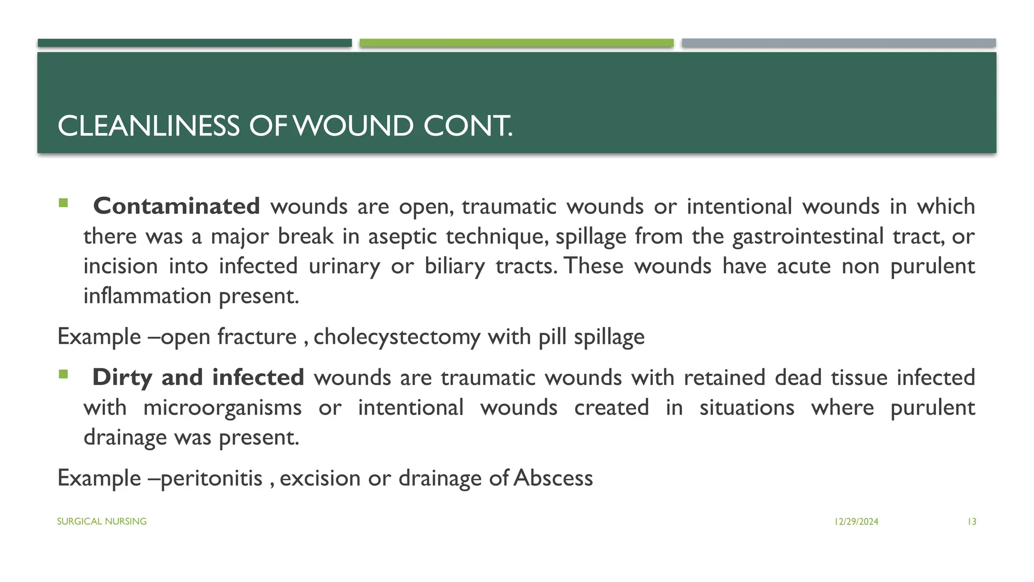wound ; cause ,classification , healing phases ,pressure ulcer , wound ...