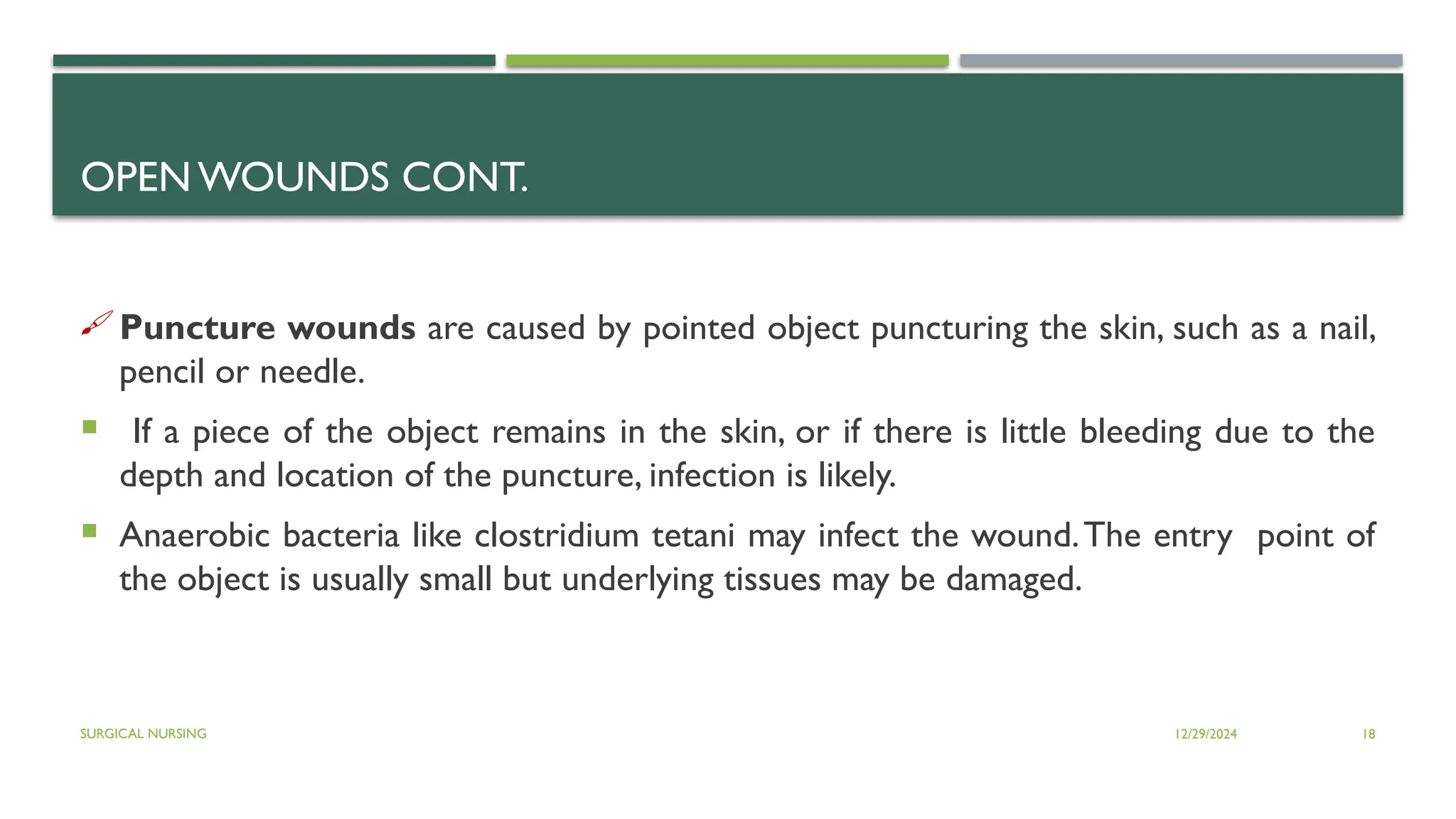 wound ; cause ,classification , healing phases ,pressure ulcer , wound ...