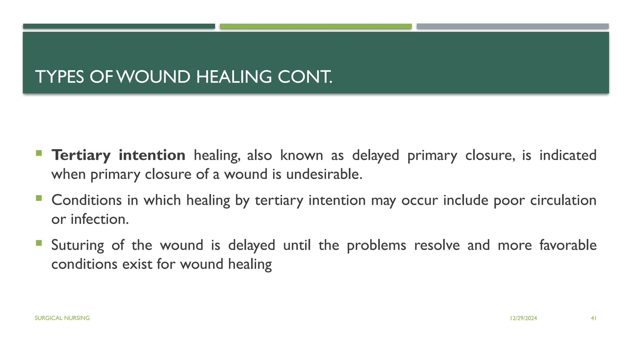 wound ; cause ,classification , healing phases ,pressure ulcer , wound ...