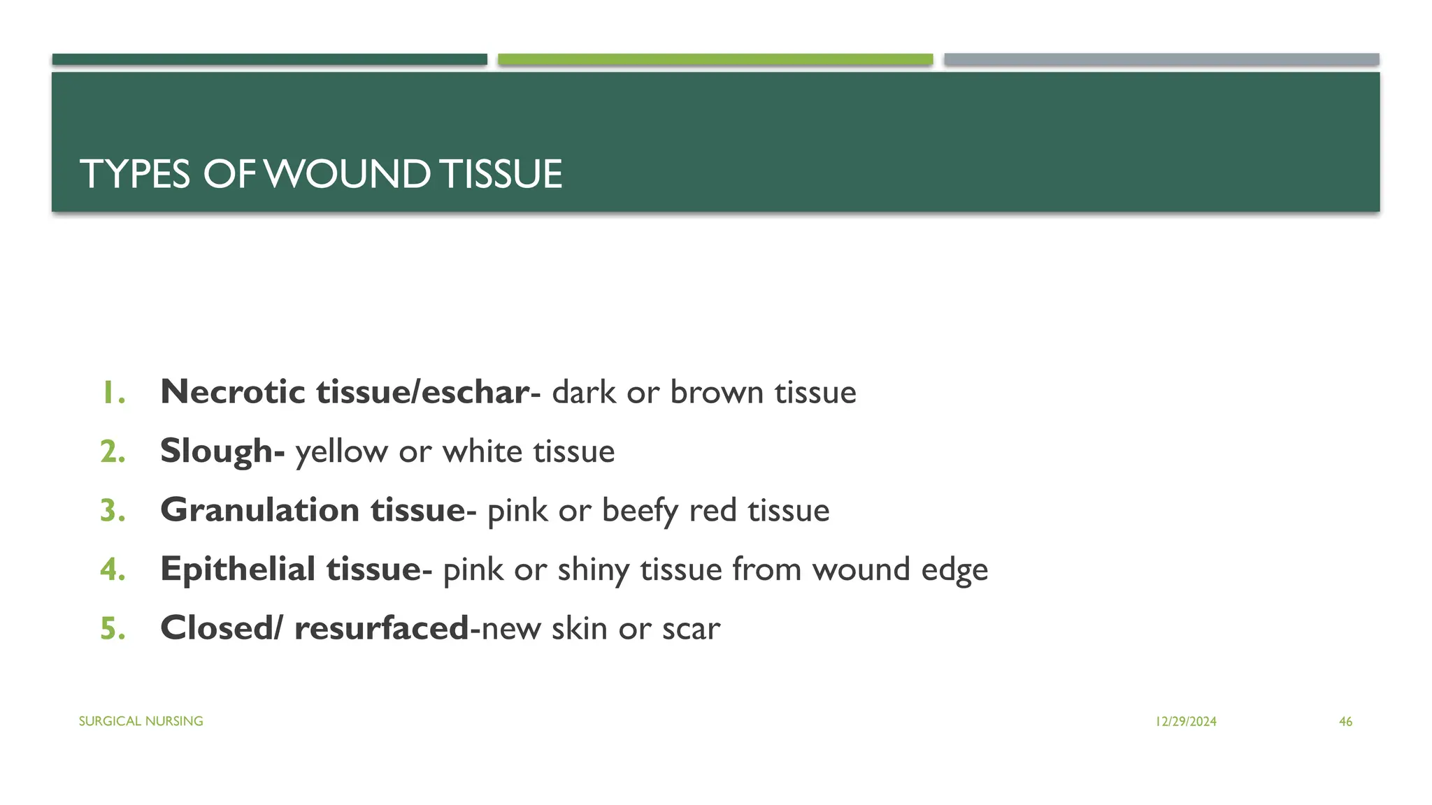 wound ; cause ,classification , healing phases ,pressure ulcer , wound ...