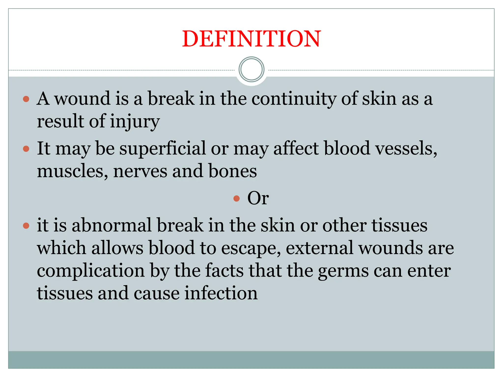 wounds, hemorrahge and shock.pptx for medical students | PPTX