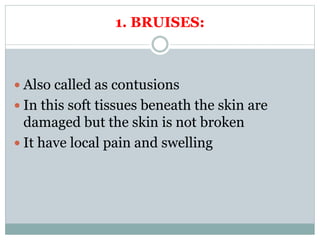wounds, hemorrahge and shock.pptx for medical students | PPTX