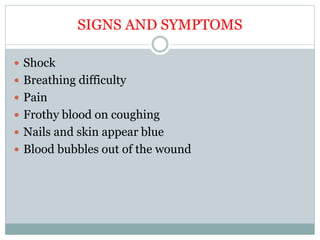 wounds, hemorrahge and shock.pptx for medical students | PPTX