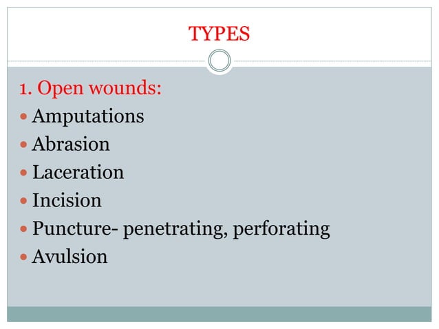 wounds, hemorrahge and shock.pptx for medical students | PPTX | First Aid | Injuries