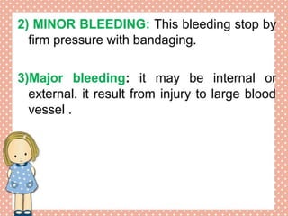wounds, hemorrahge and shock.pptx for medical students | PPTX