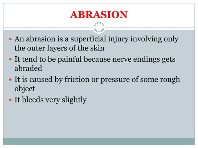 wounds, hemorrahge and shock.pptx for medical students | PPTX | First ...