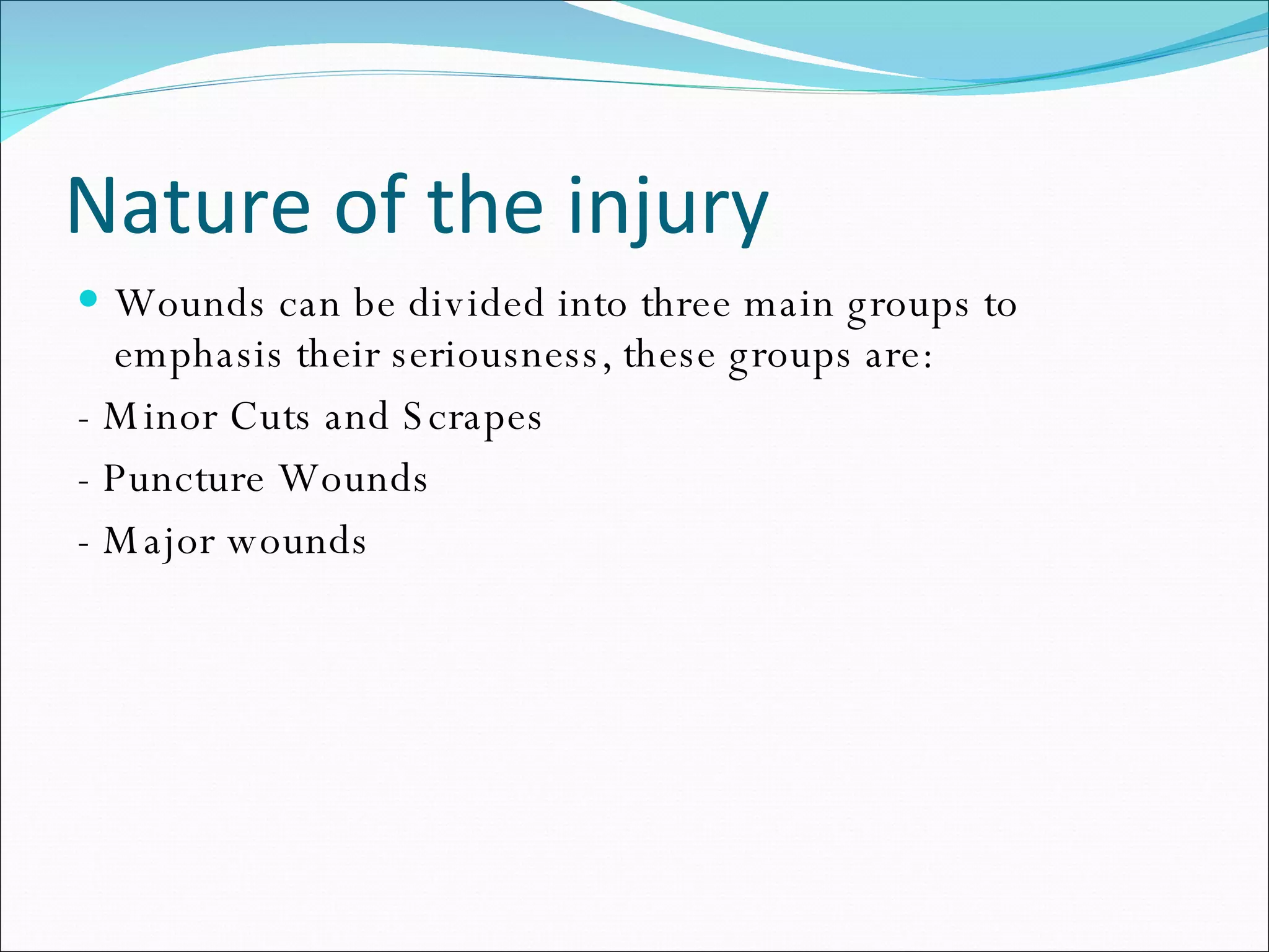 Wounds | PPT