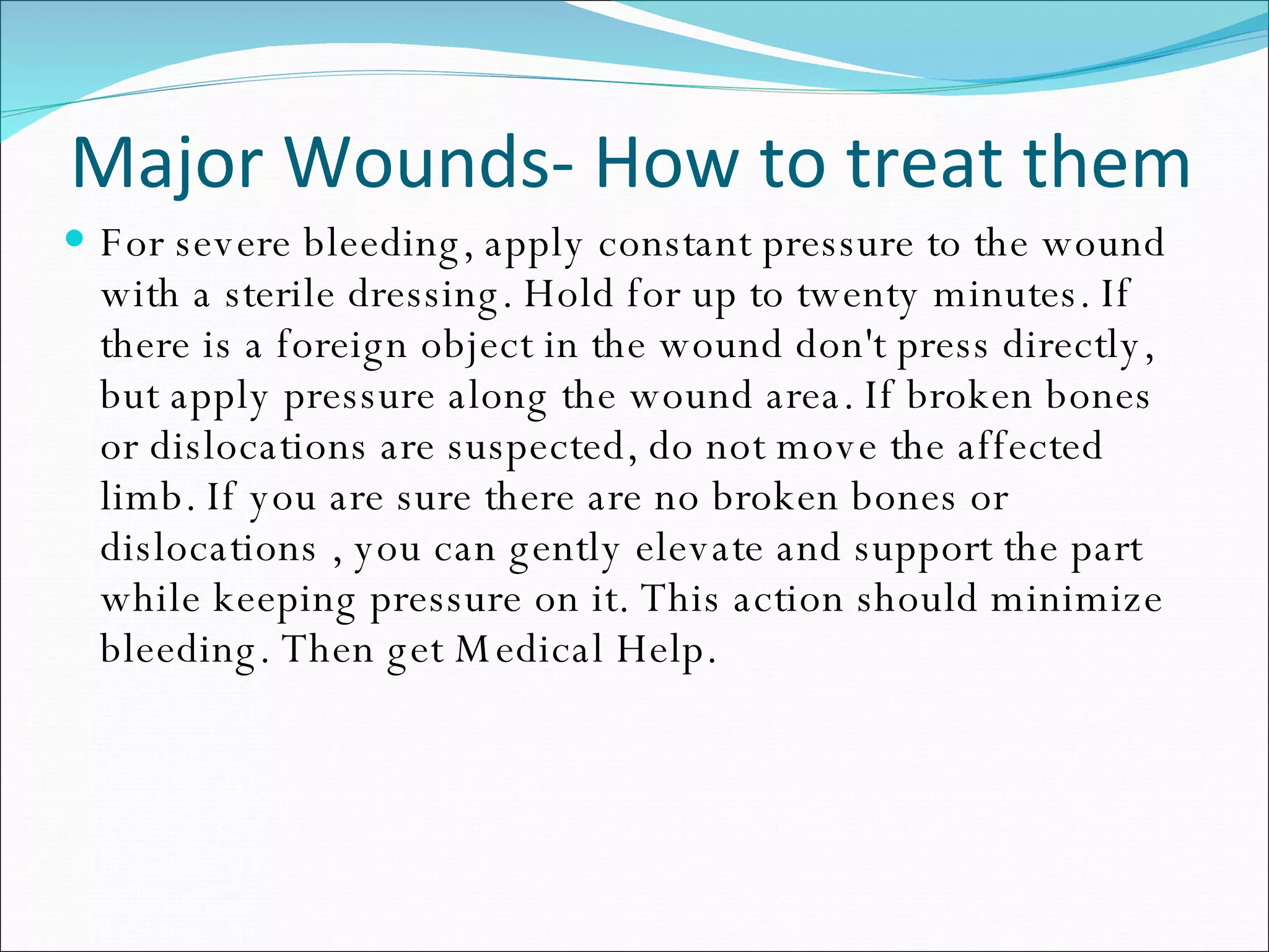 Wounds | PPT
