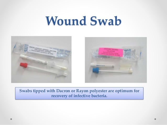 Wound Swab PowerPoint